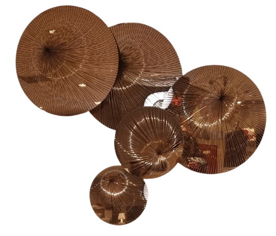 Ripple Rose Gold - Large (Indent) – Molecule - Home Accessories ...